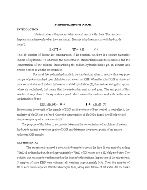 Graphing Lab Report - Graphing Techniques Introduction: Graphs have ...