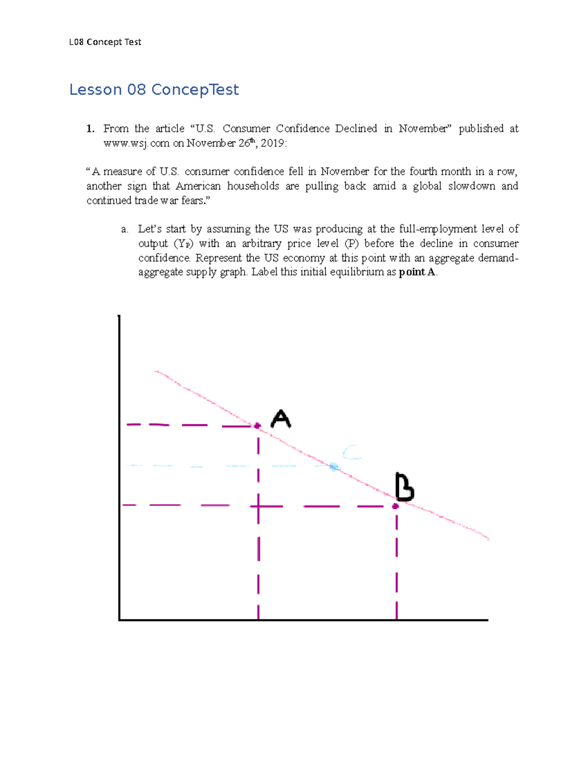 Lesson 08 Concep Test - notes - Lesson 08 ConcepTest From the article ...