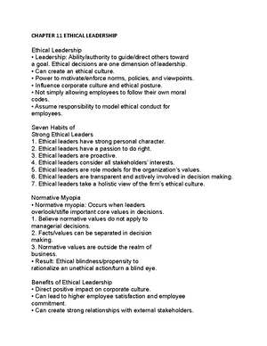 Chapter 9 Managing and Controlling Ethics Programs - CHAPTER 9 MANAGING AND CONTROLLING ETHICS ...