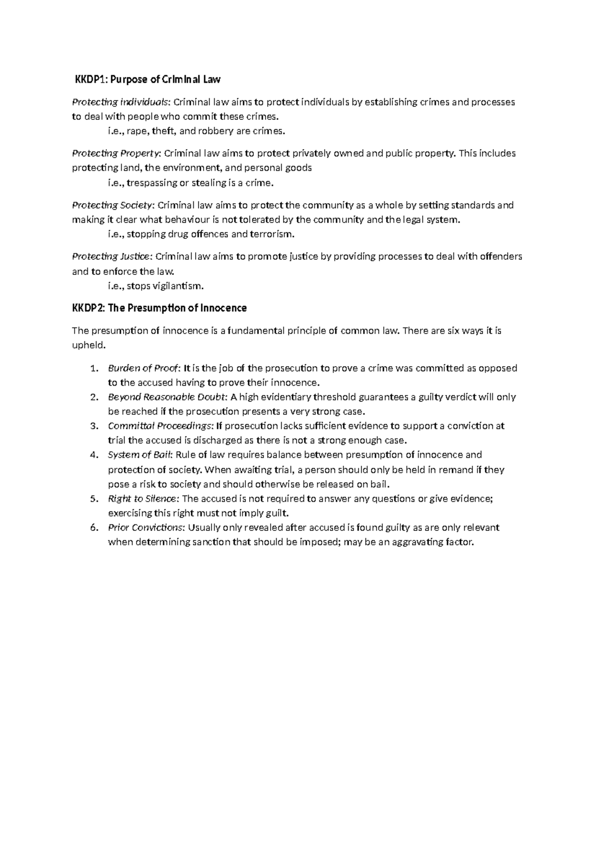 AOS2 Revision Notes Legal - Studocu