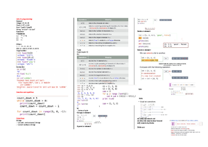 GEA Cheat Sheet - Definitions: Terms Explanation Sample a proportion of the population selected ...