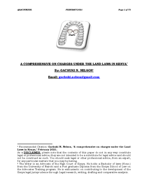 Form-LRA-39 - Form LRA-39 (r. 56(1)) REPUBLIC OF KENYA THE LAND ...