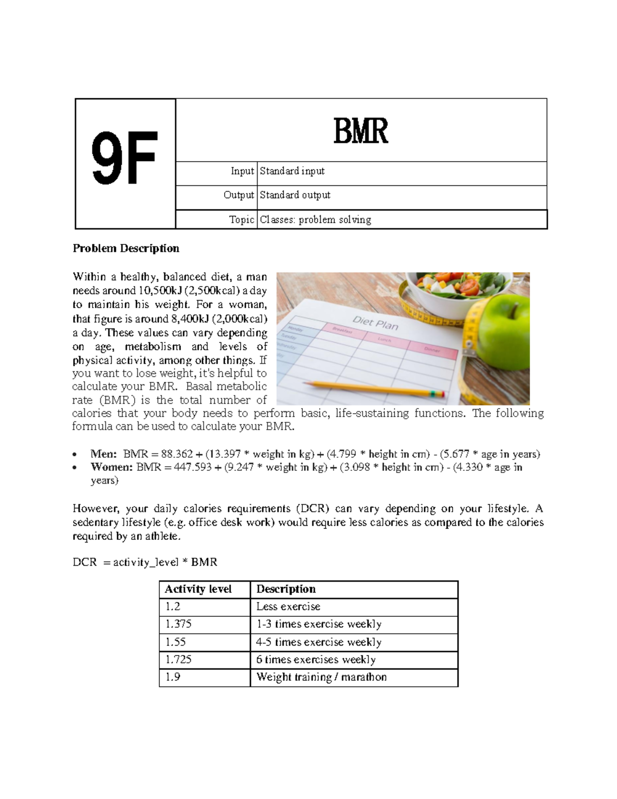 Lab9 Set3classes Bmr 9f Input Standard Input Output Standard Output Topic Classes 