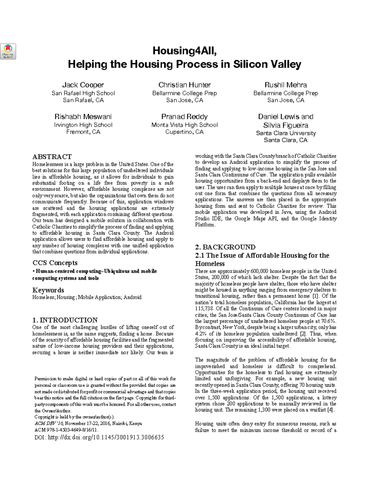 3001913 - Summary Land Economy - Housing4All, Helping the Housing ...