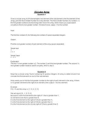 Practice Sheet 4 - Doubly Linked List - Doubly Linked List You can assume your node class is ...