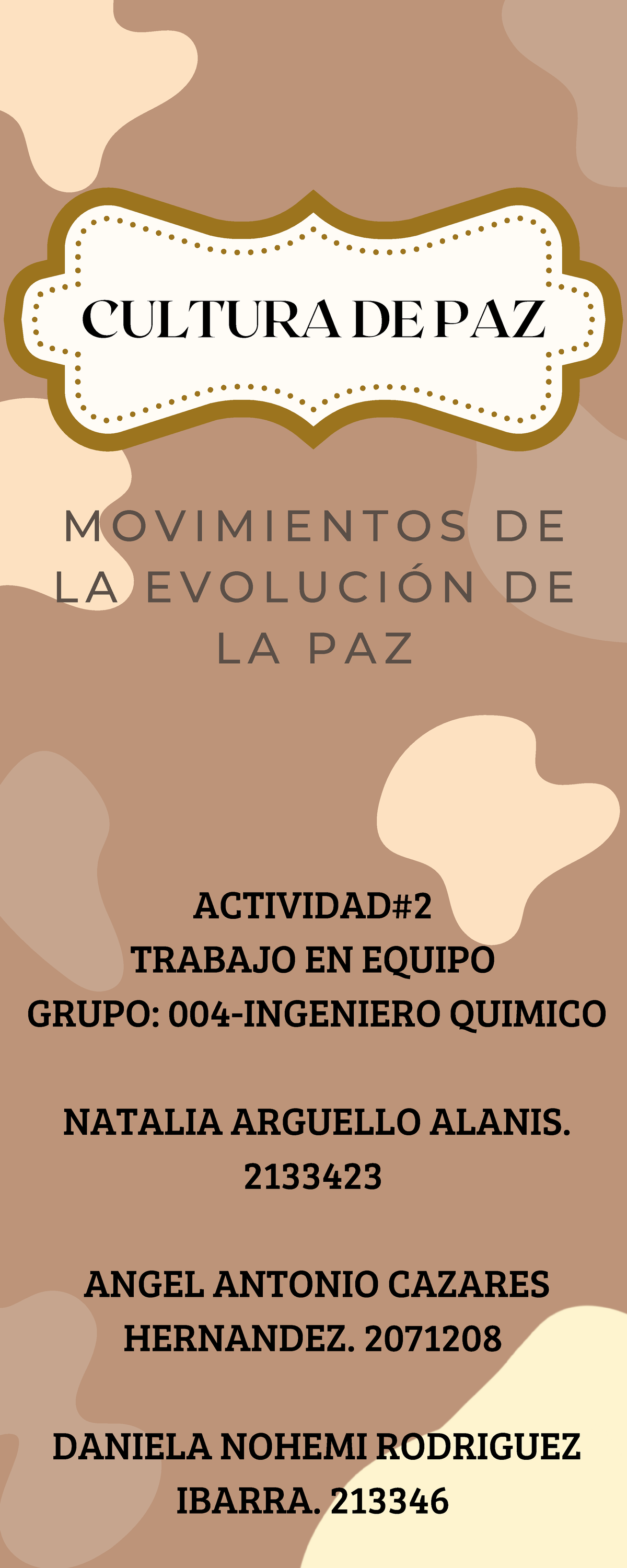 Linea del tiempo cultura de la paz - CULTURA DE PAZ MOVIMIENTOS DE LA ...