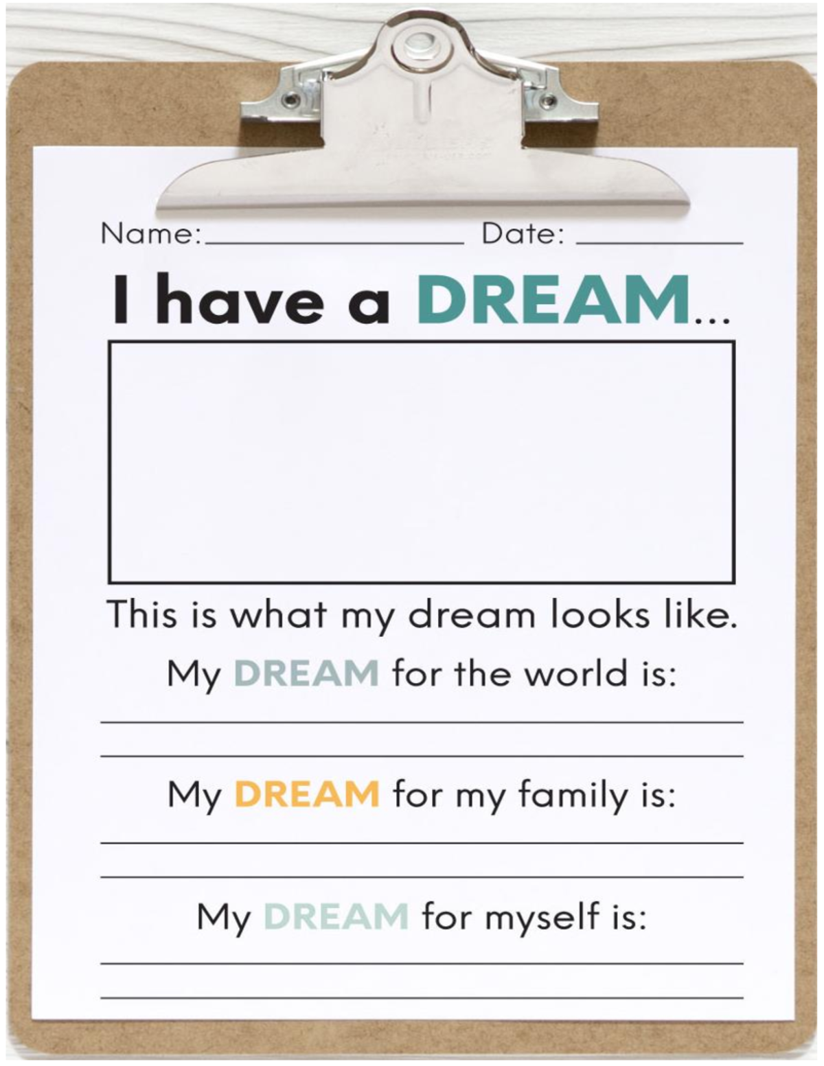 Performance TASK #4 - I HAVE A Dream - Bachelor of science in ...