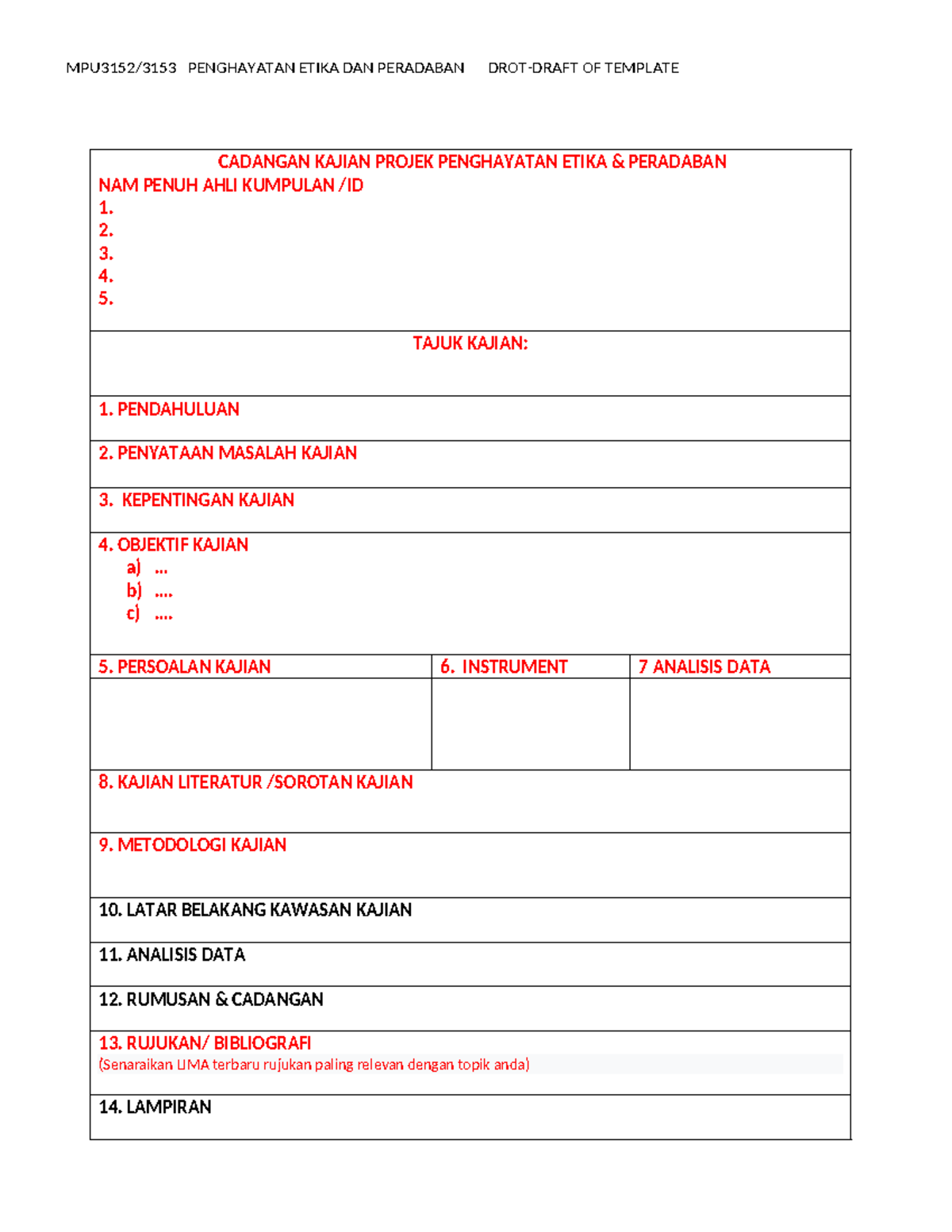 Draft -template -DROT - MPU3152/3153 PENGHAYATAN ETIKA DAN PERADABAN ...