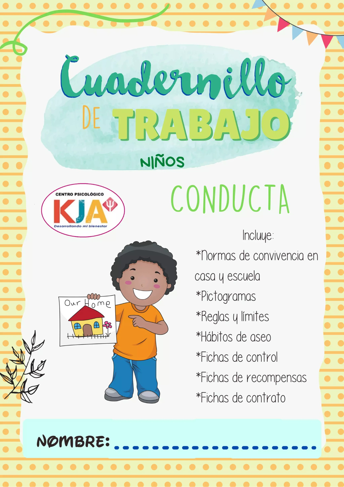 Actividades conductuales para niños - Psicologia educacional - Studocu