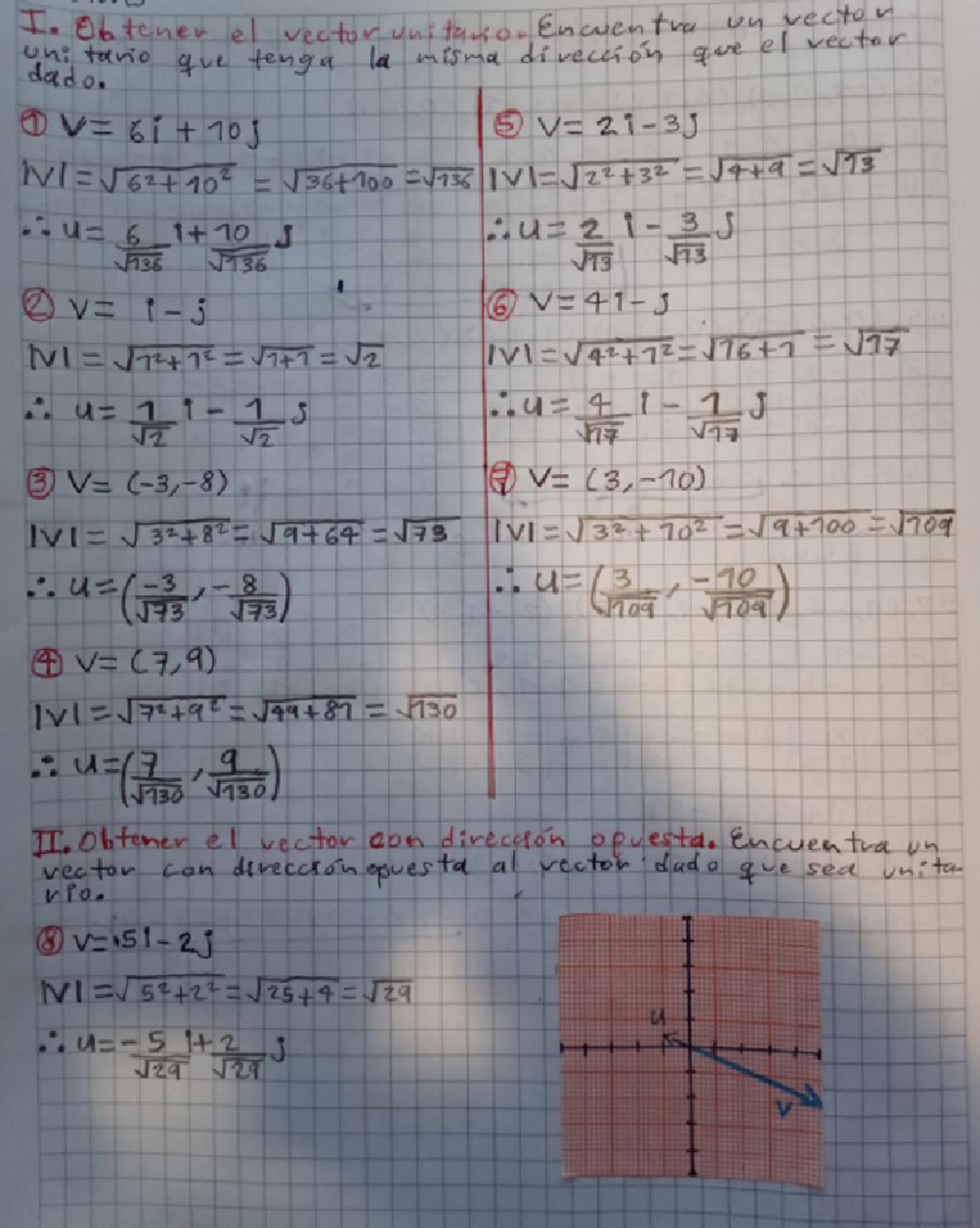 Vectores Tarea 01 - Álgebra lineal - Studocu