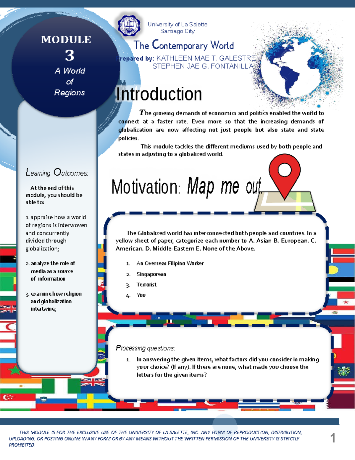 Module-3- Checked - This module helps you to Learn about the anaphy lec ...