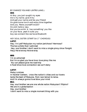 Emcee Script Podlos - None - Entrance of Colors Ladies and Gentlemen ...