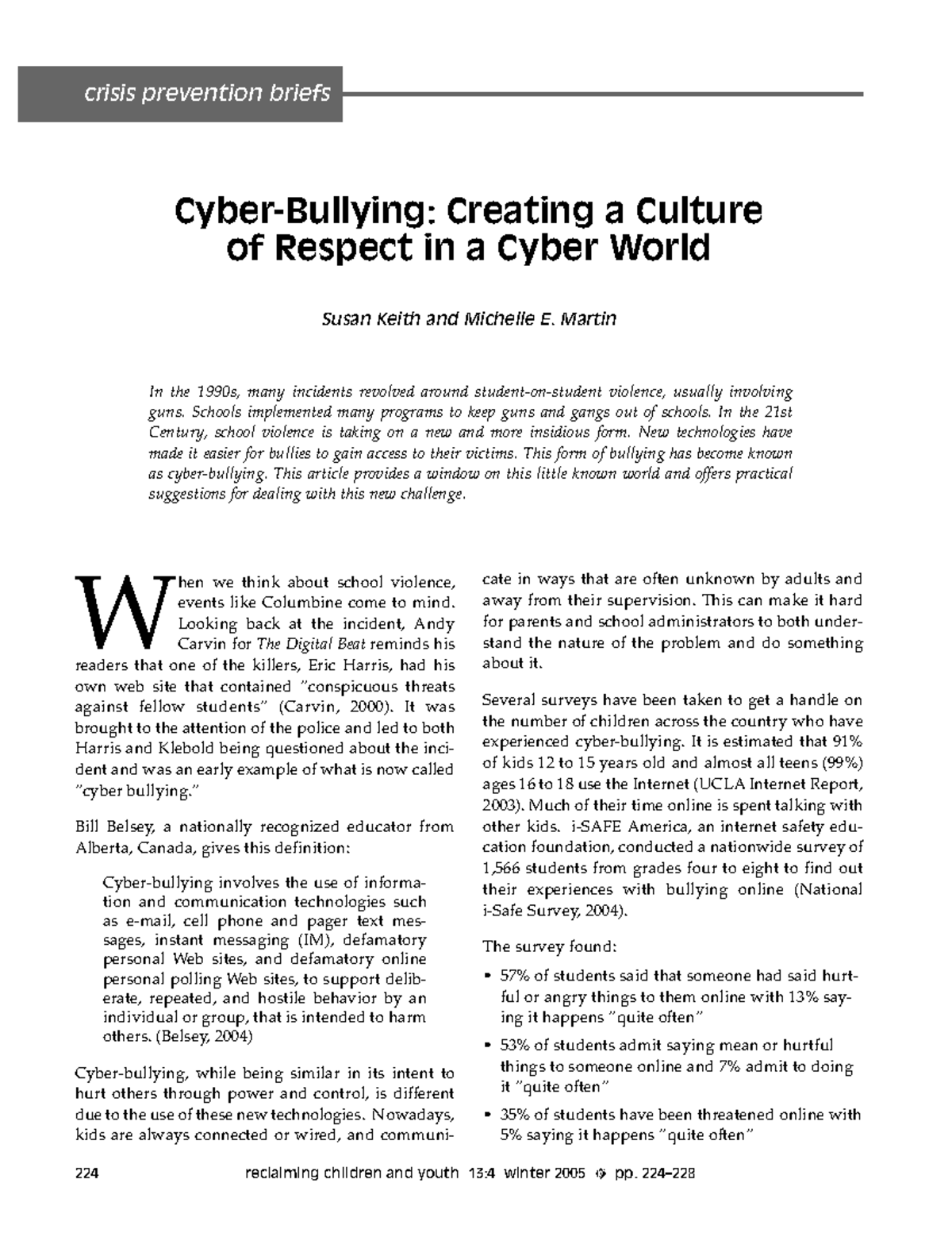 Emailing cyber bully - Notes lecturer form the revision - Cyber ...