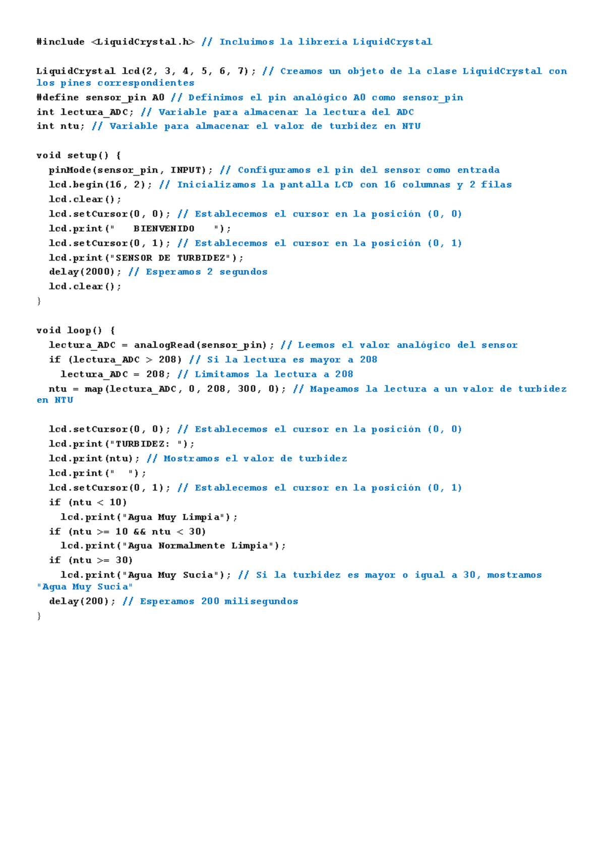 Include - #include // Incluimos la librería LiquidCrystal LiquidCrystal lcd( 2 - Studocu