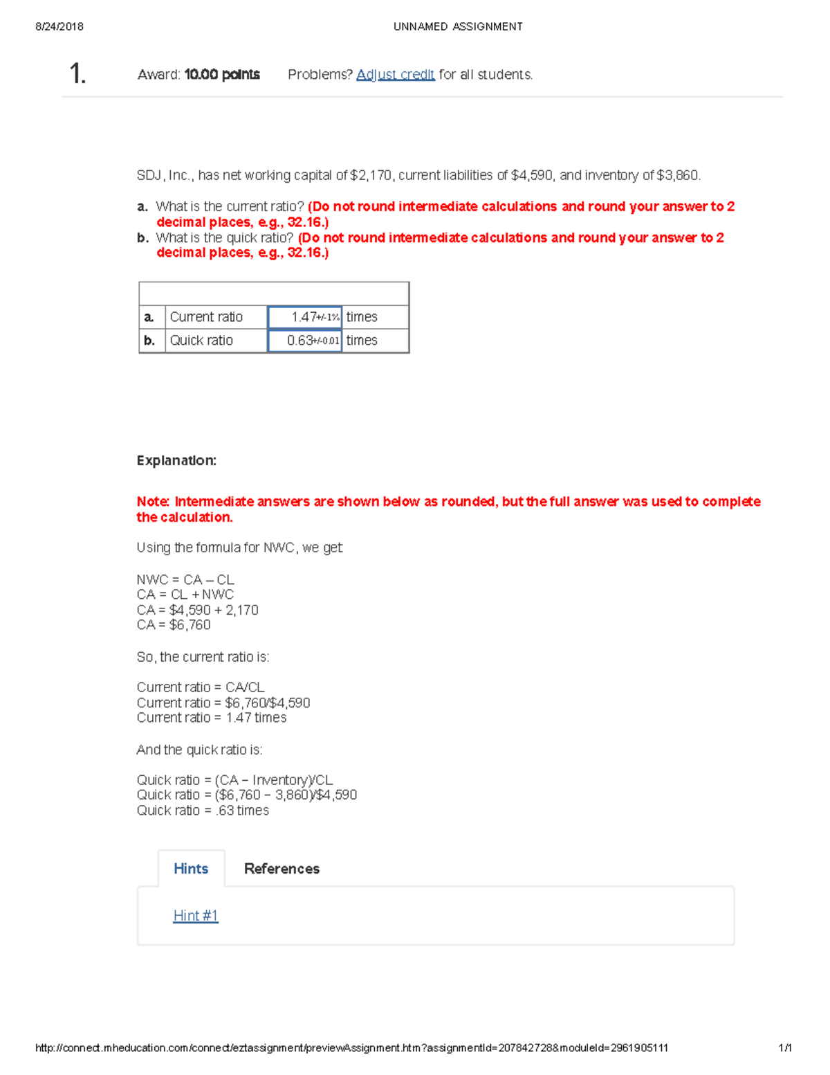 Basic+questions+sample - 1. UNNAMED ASSIGNMENT Award: 10 points ...