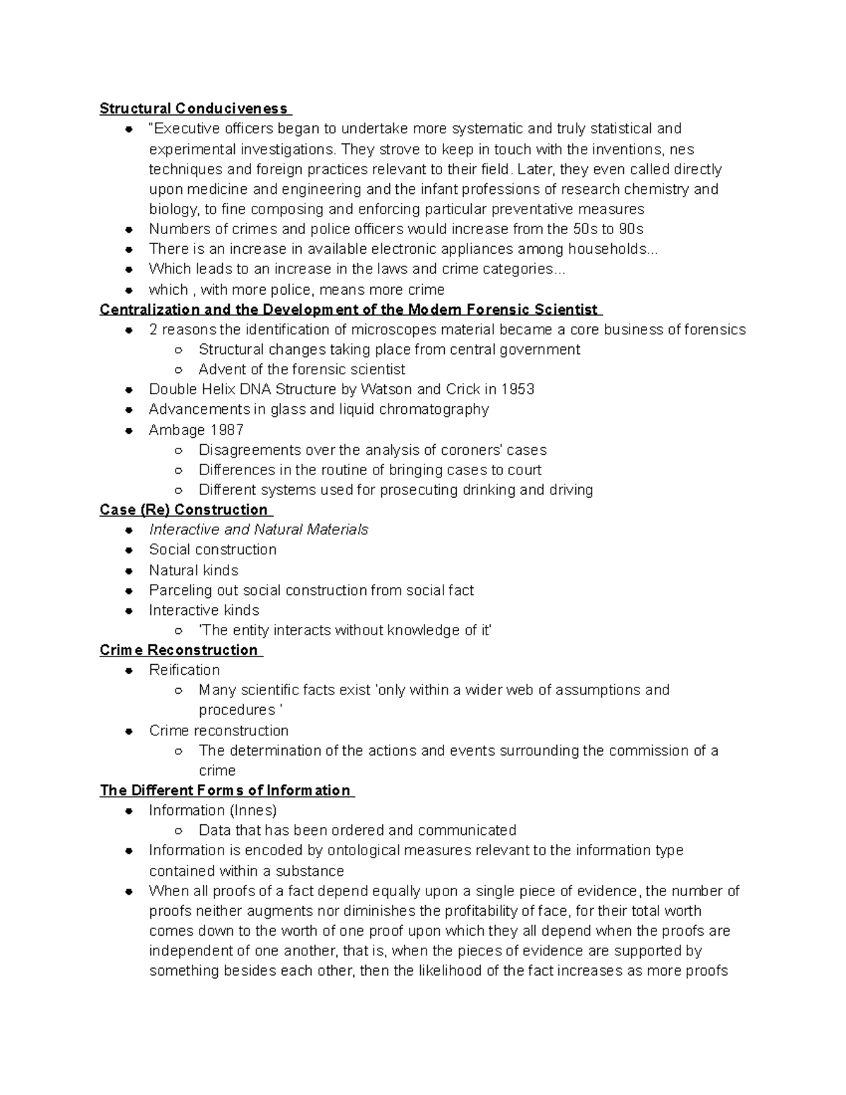 Chapter 7 Pt. 1 - Professor Gaines - Structural Conduciveness ...