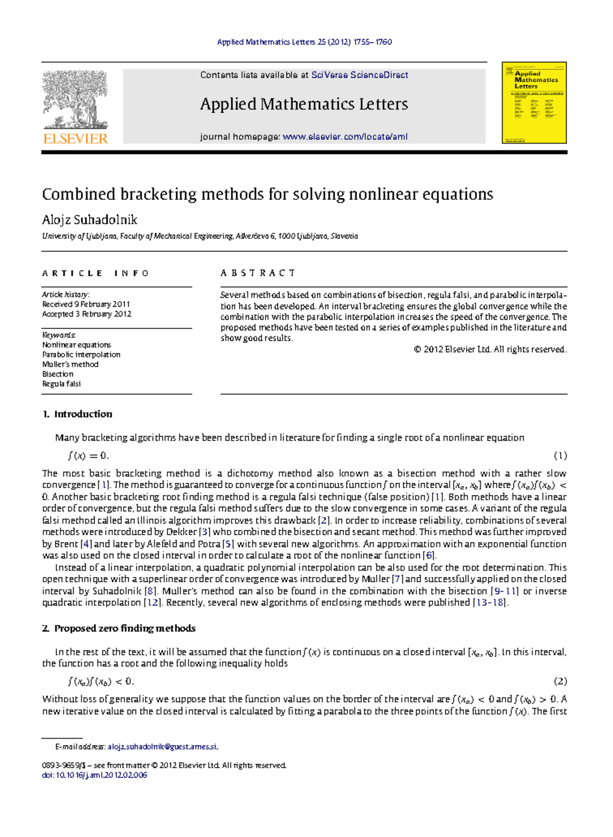 1-s2 - Applied Mathematics Letters 25 (2012) 1755– Contents lists ...
