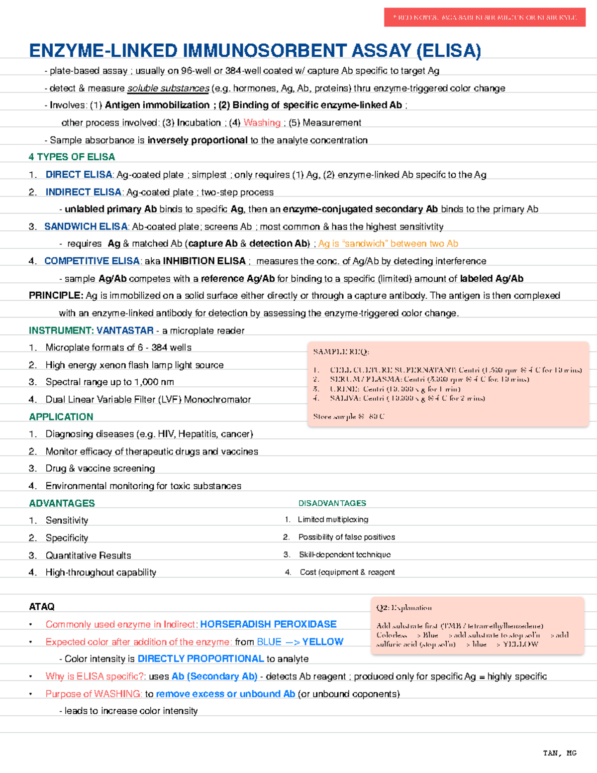 Clin-Chem-2-Lab -Laboratory-Methods-reporting - ####### * RED NOTES ...
