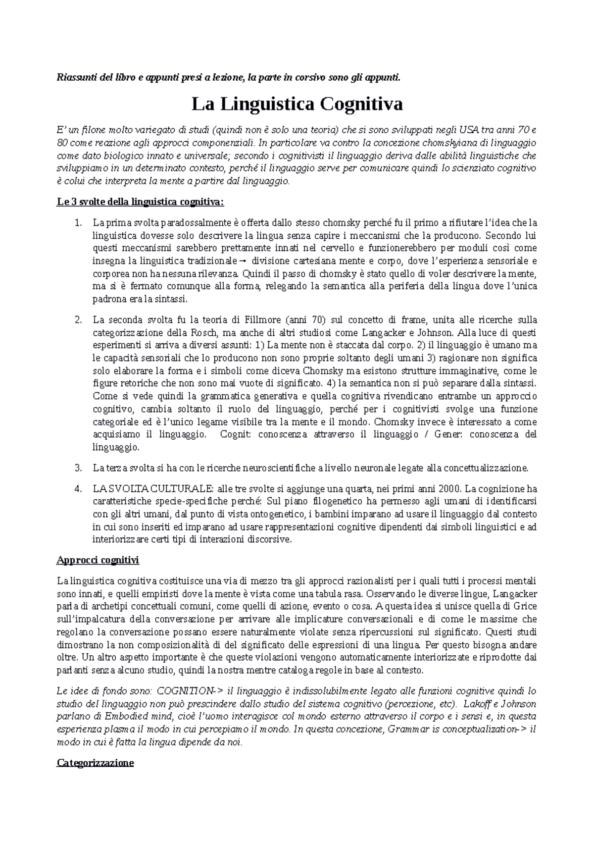 Francesca Masini (2017 ). Grammatica delle Costruzioni - Riassunti del ...