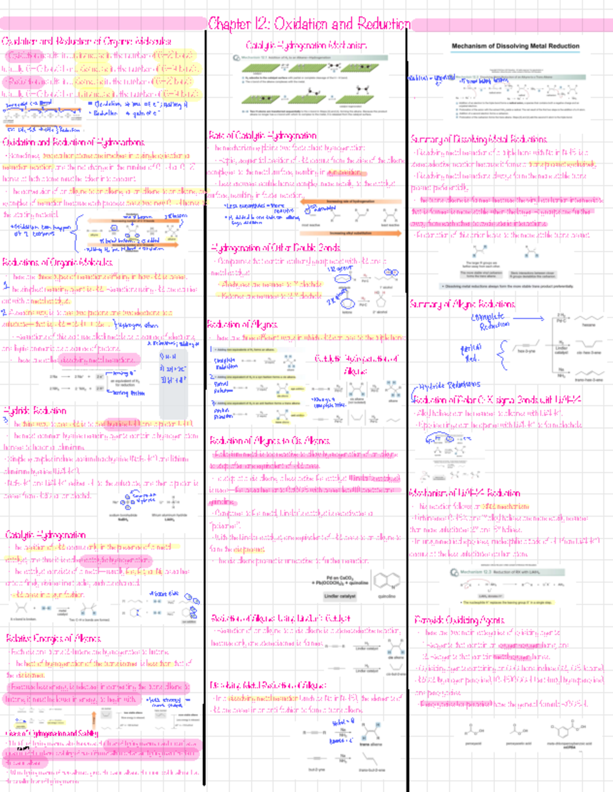 Chapter 12 - Class lecture notes - Chapter 12: Oxidation and Reduction ...