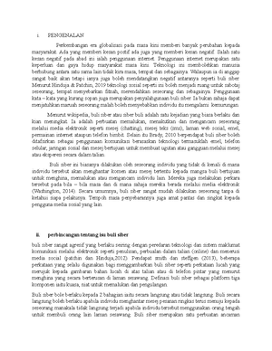 Kerja Kursus BM SEM 3 Penuh - I ISI KANDUNGAN BIL. PERKARA MUKA SURAT ...