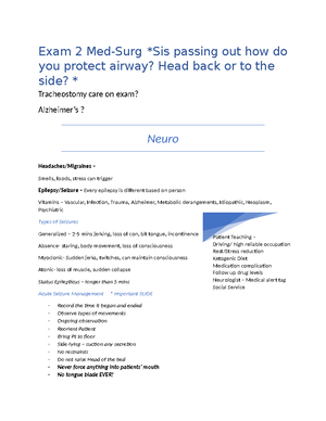 Exam 4 Geriatrics - Study Guide - Bolded is important - Exam 4 ...