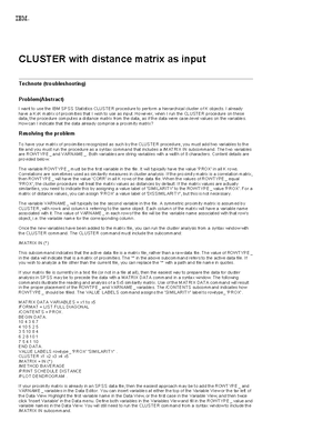 SAS Stat Clustering chap8 - Chapter 8 Introduction to Clustering Procedures Chapter Table of ...