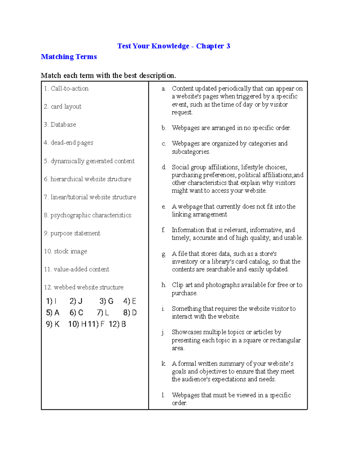 Jaycee Diaz - Test Your Knowledge - Chapter 3 - Test Your Knowledge ...