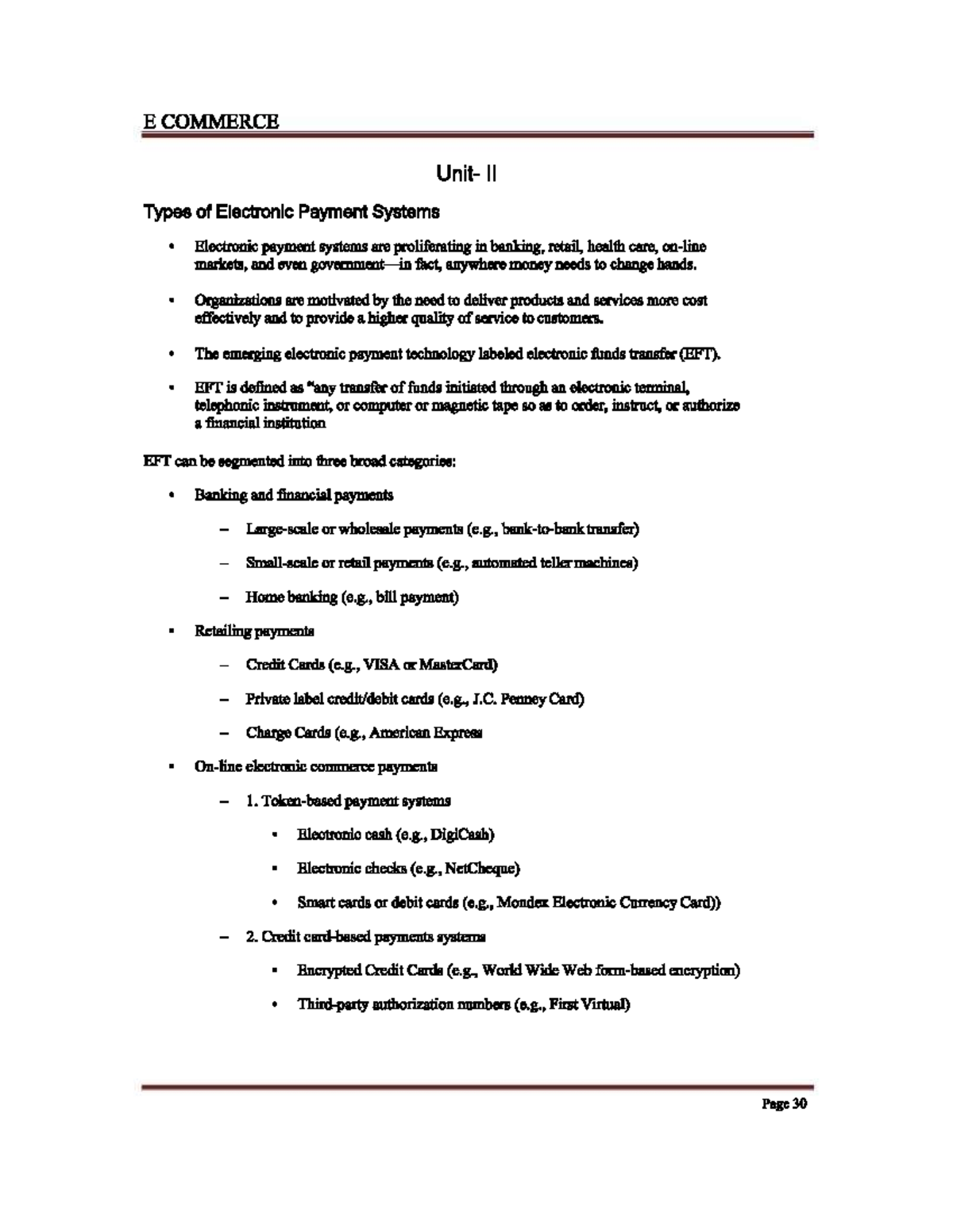 Basics of ecommerce - Management Information System - Studocu