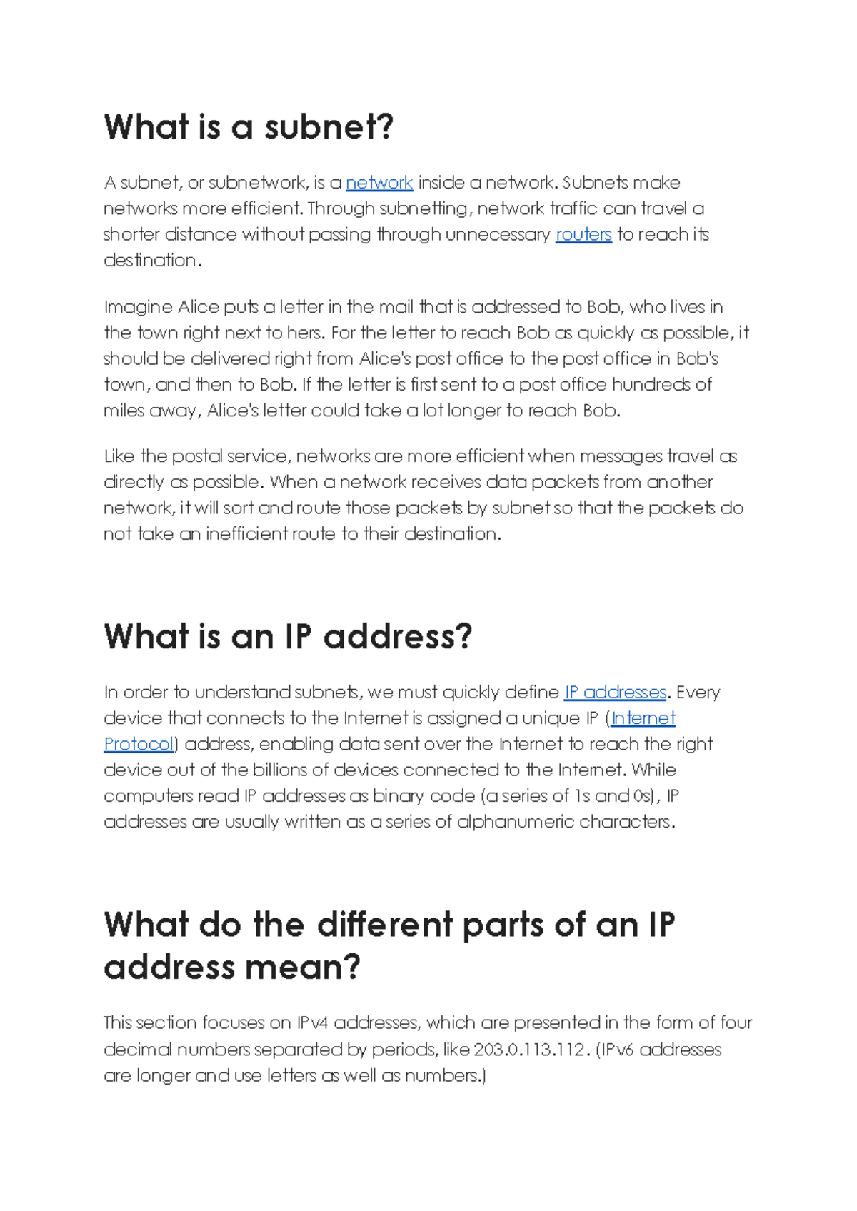 Subnetting - What is a subnet? A subnet, or subnetwork, is a network ...