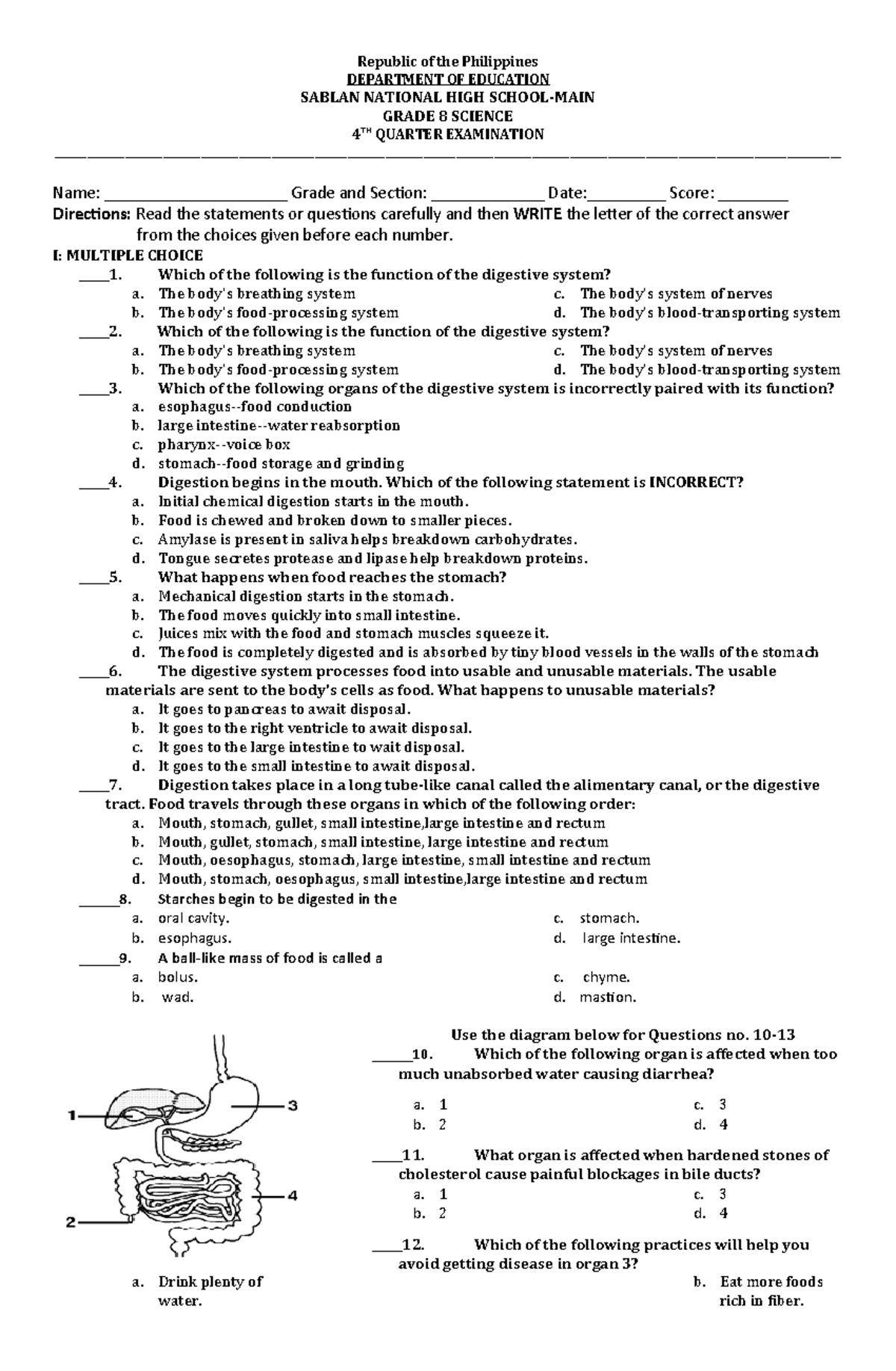 Grade-8-science-fourth-quarter-exam compress - Republic of the ...