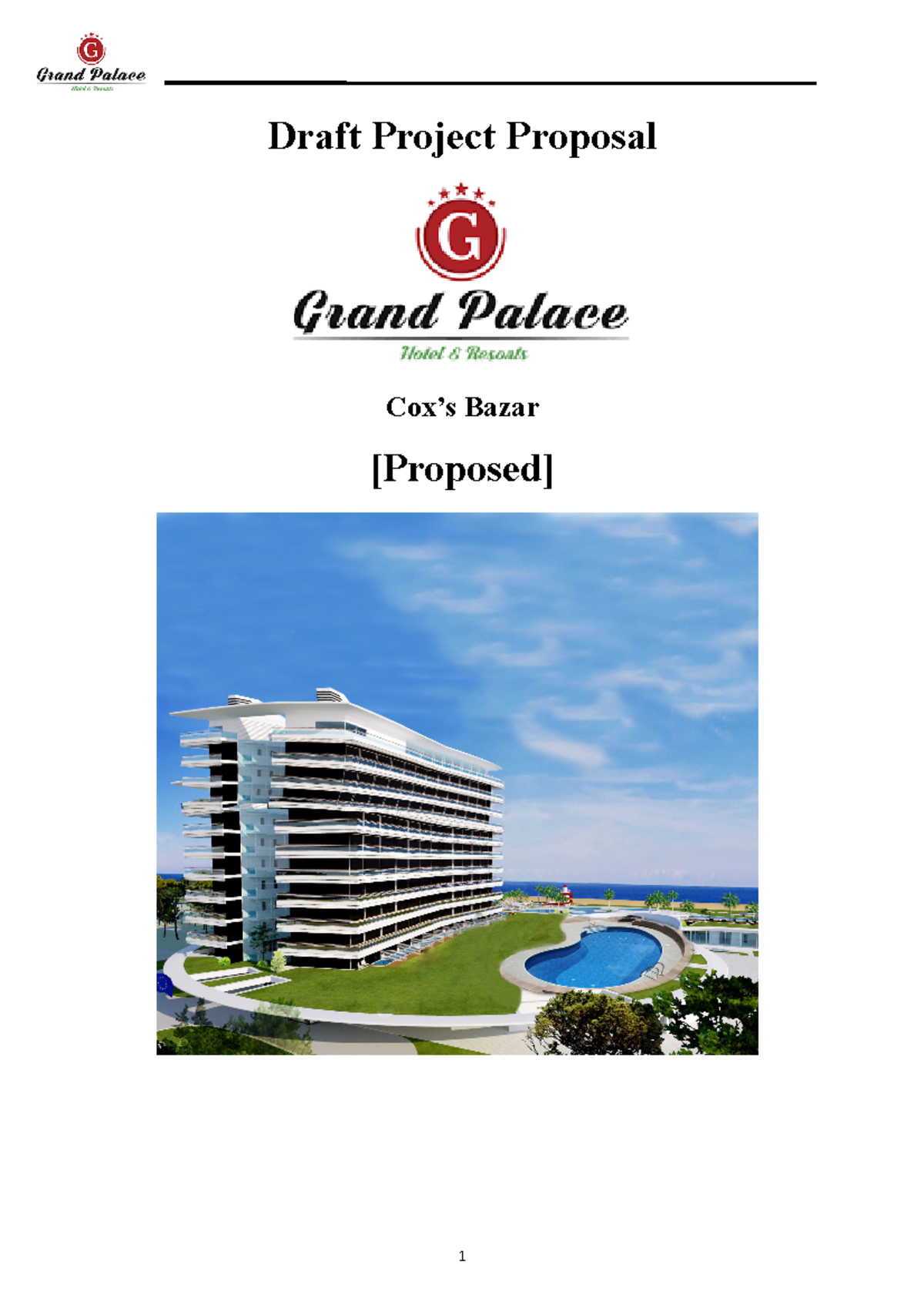 Draft Project Proposal - Draft Project Proposal Cox’s Bazar [Proposed ...