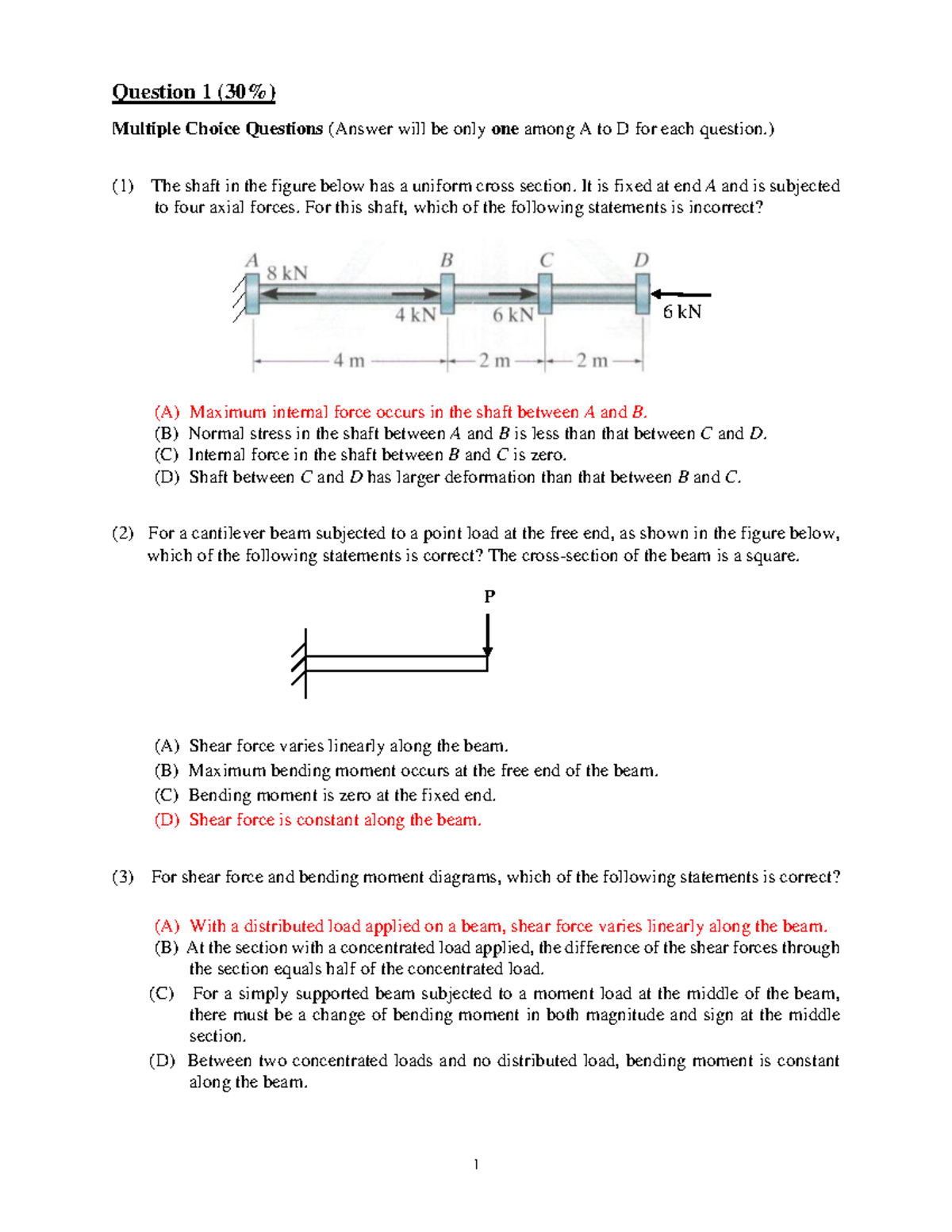 Sample of Final Exam asfdsfg asdg adsfg adsg ergdfgbsdfgberg er ger ...