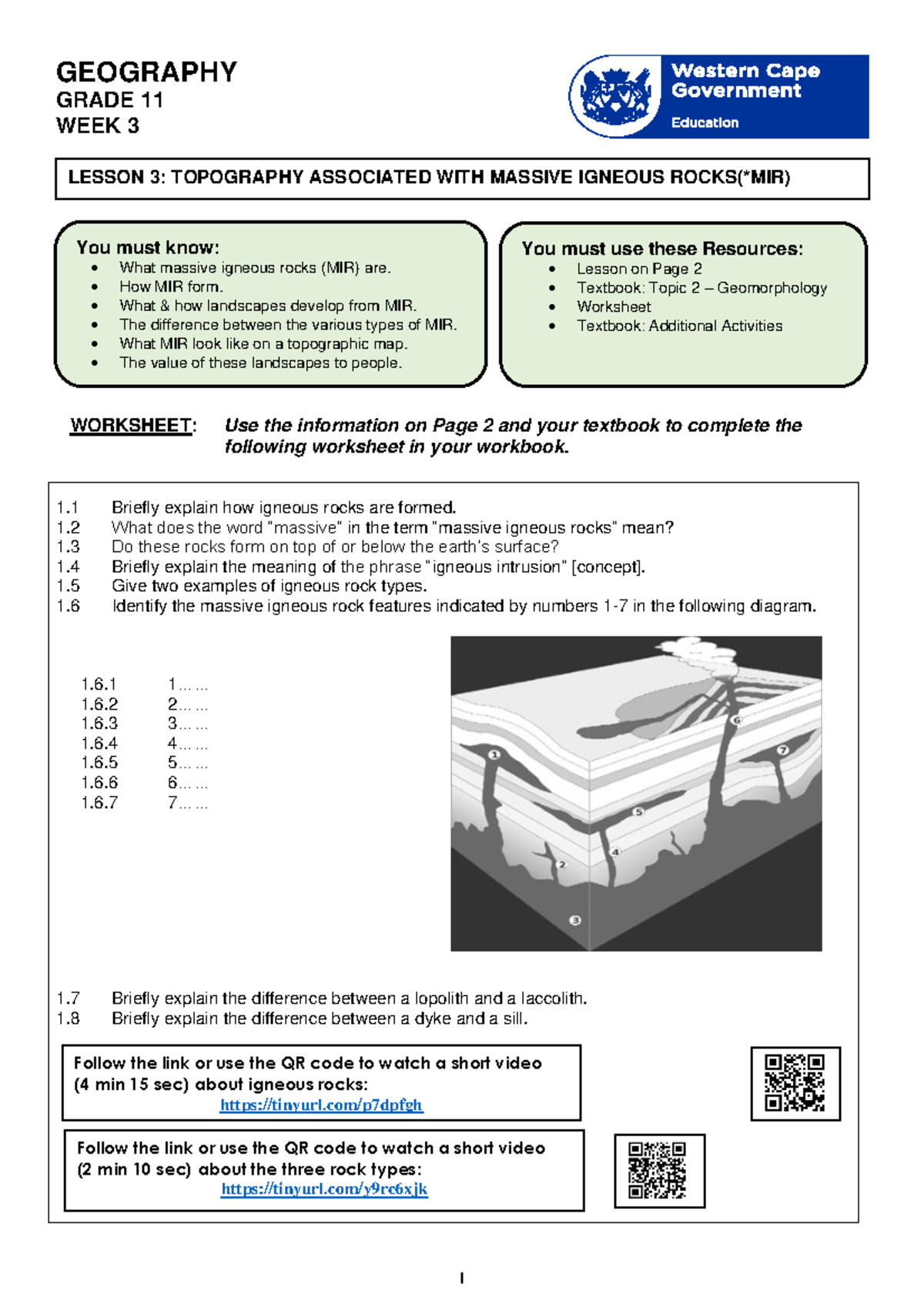 Grade-11 Week-3 Lesson-3 Topography-of-Massive-Igneous-rocks - 1 ...