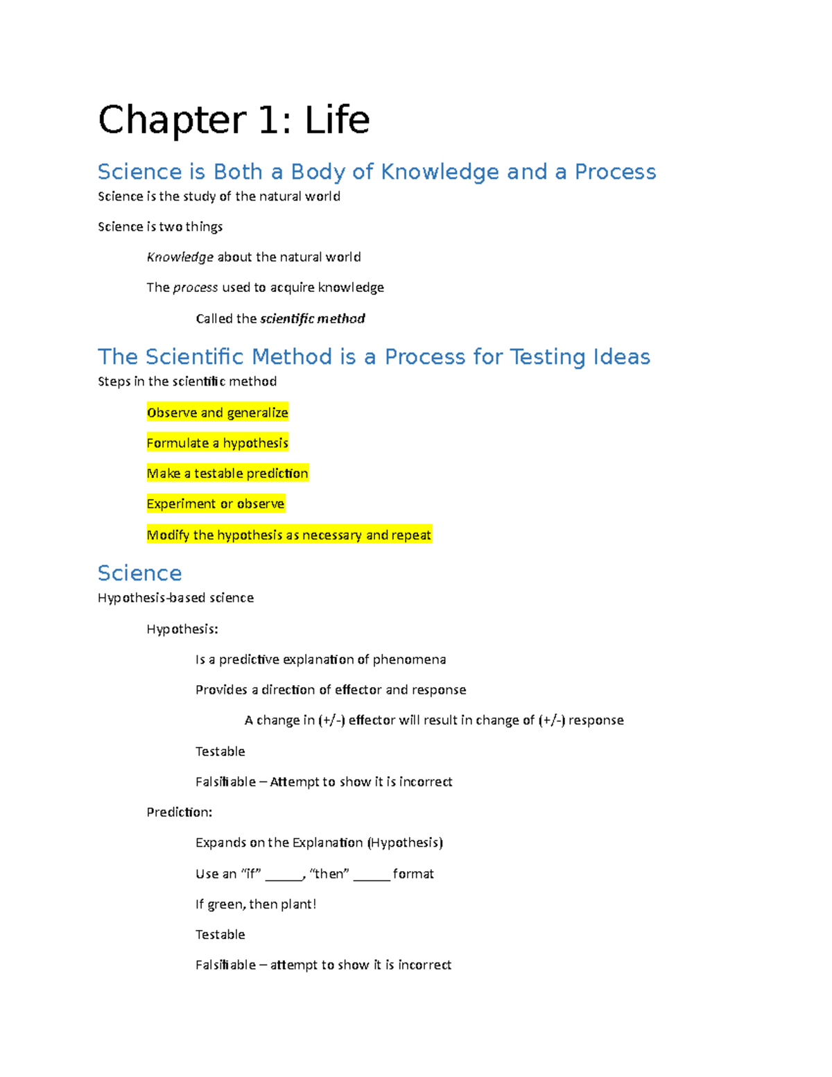 01-13-23 Chapter 1 - BSC 109 with Jason Martin - Chapter 1: Life ...