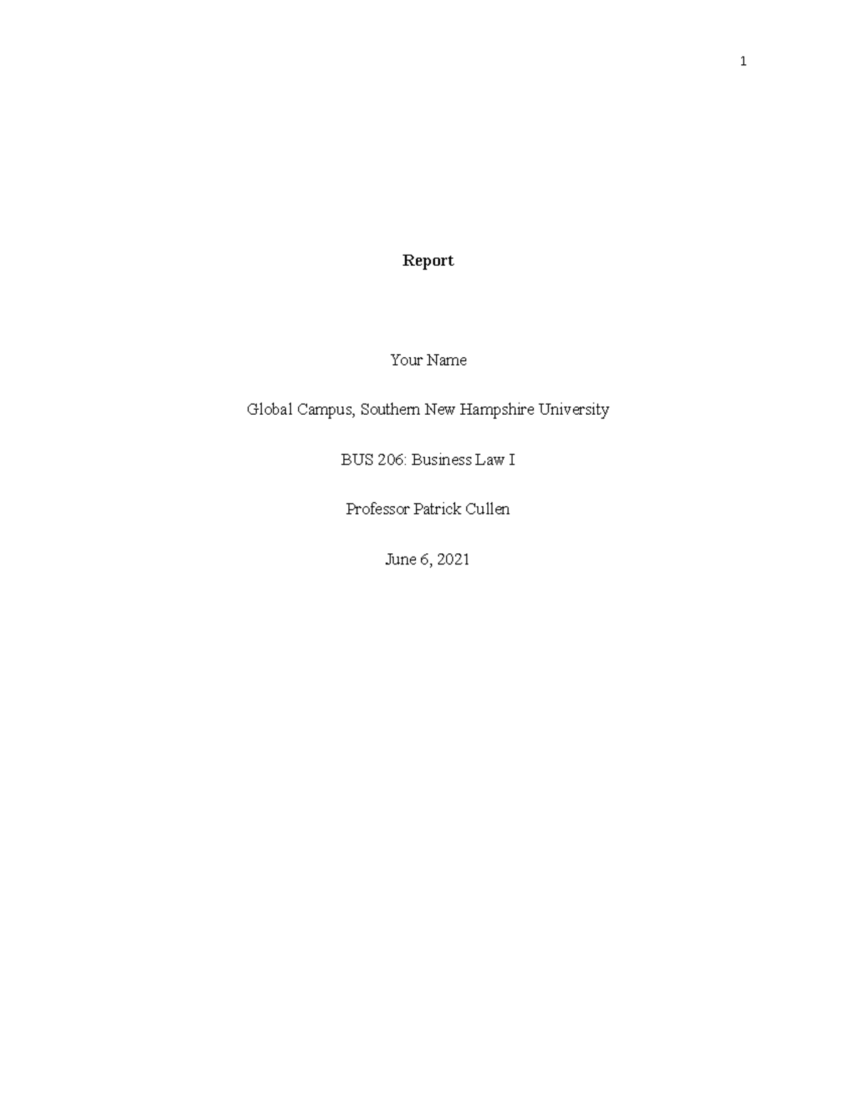 5-2 Project Two Submission (Report) - Your Name - Report Your Name ...