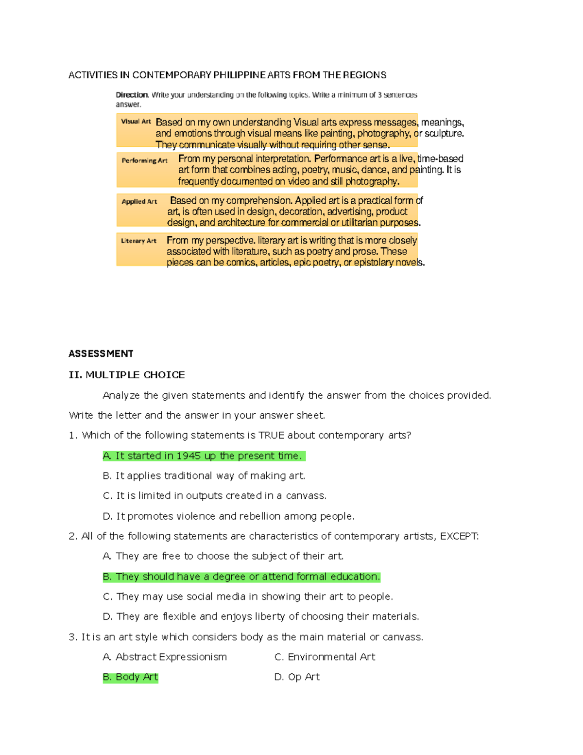 CPAR Activities Players Modular Learners Journalists - ACTIVITIES IN ...