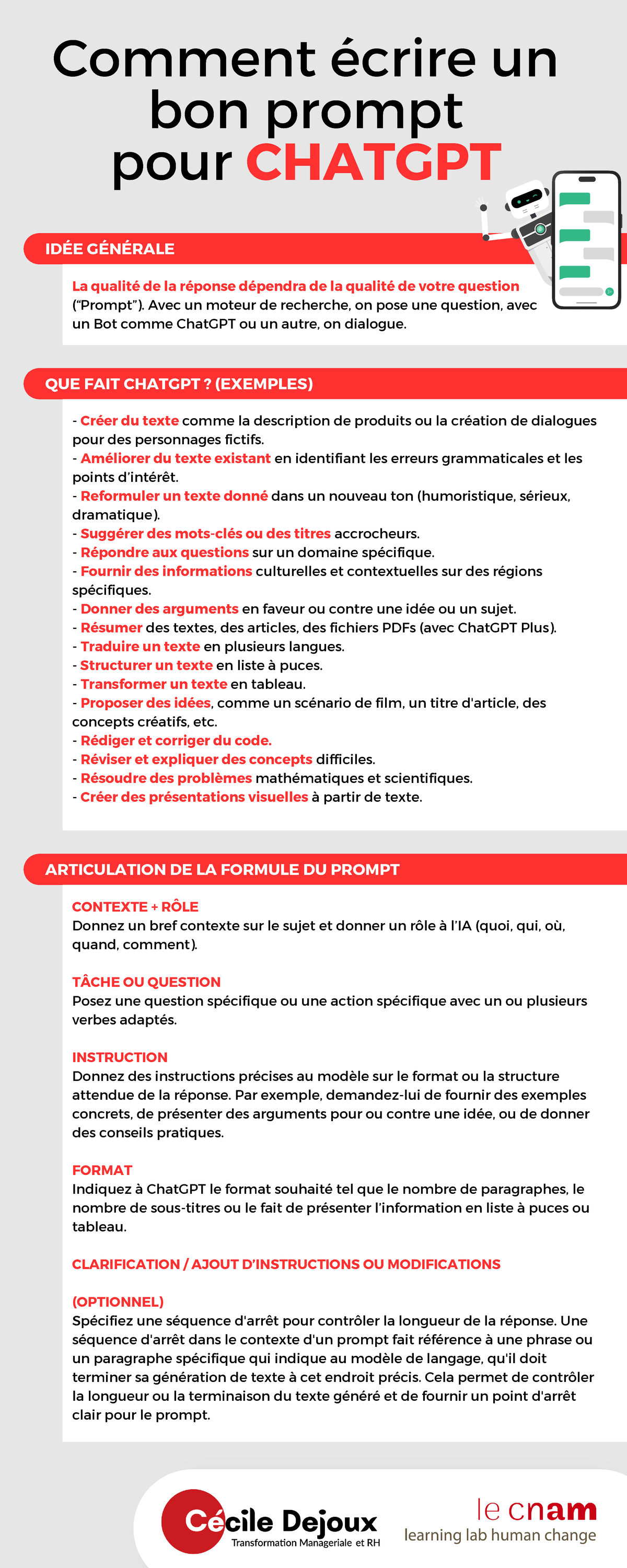 Prompt - CHAT GPT - Comment écrire un bon prompt pour CHATGPT La ...