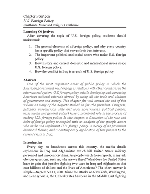 Textbook Chapter 2 - Chapter Two The U. Constitution Ross C. Alexander Learning Objectives After ...