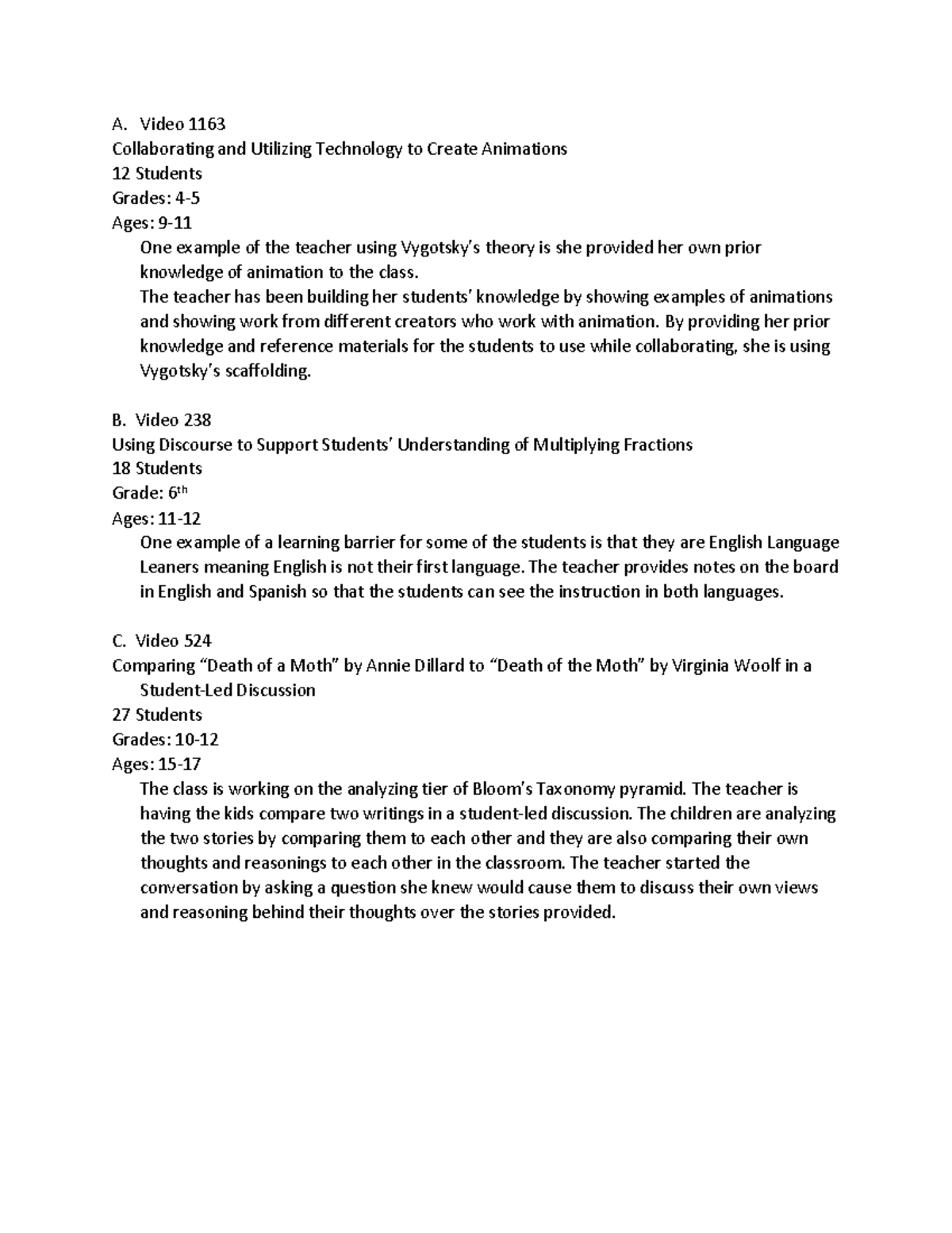 D094 Task 1 - A. Video 1163 Collaborating and Utilizing Technology to ...