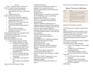 Biochem-handout - Introduction to Biochemistry - Introduction to ...