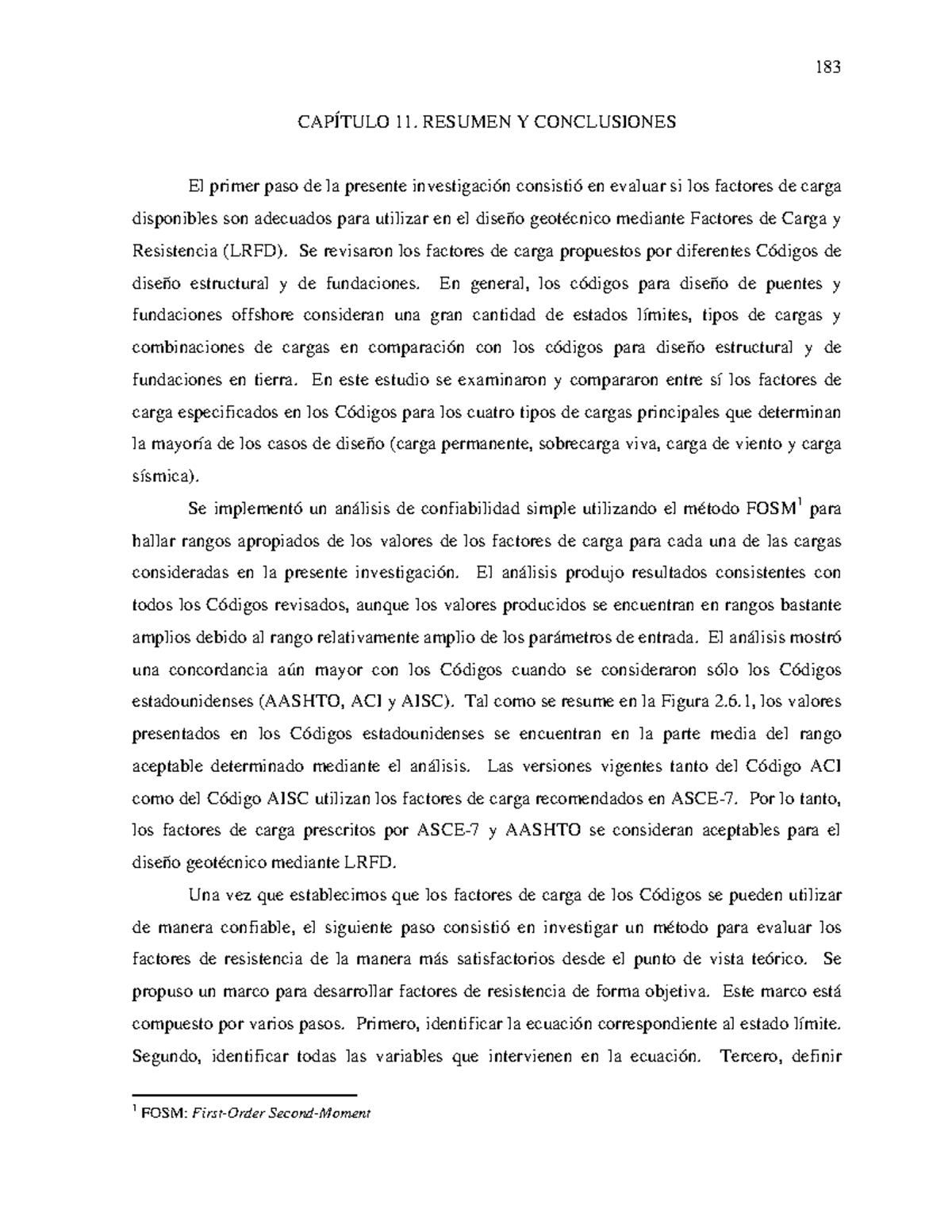Capitulo 11 - DSADASD - CAPÍTULO 11. RESUMEN Y CONCLUSIONES El primer paso de la presente - Studocu