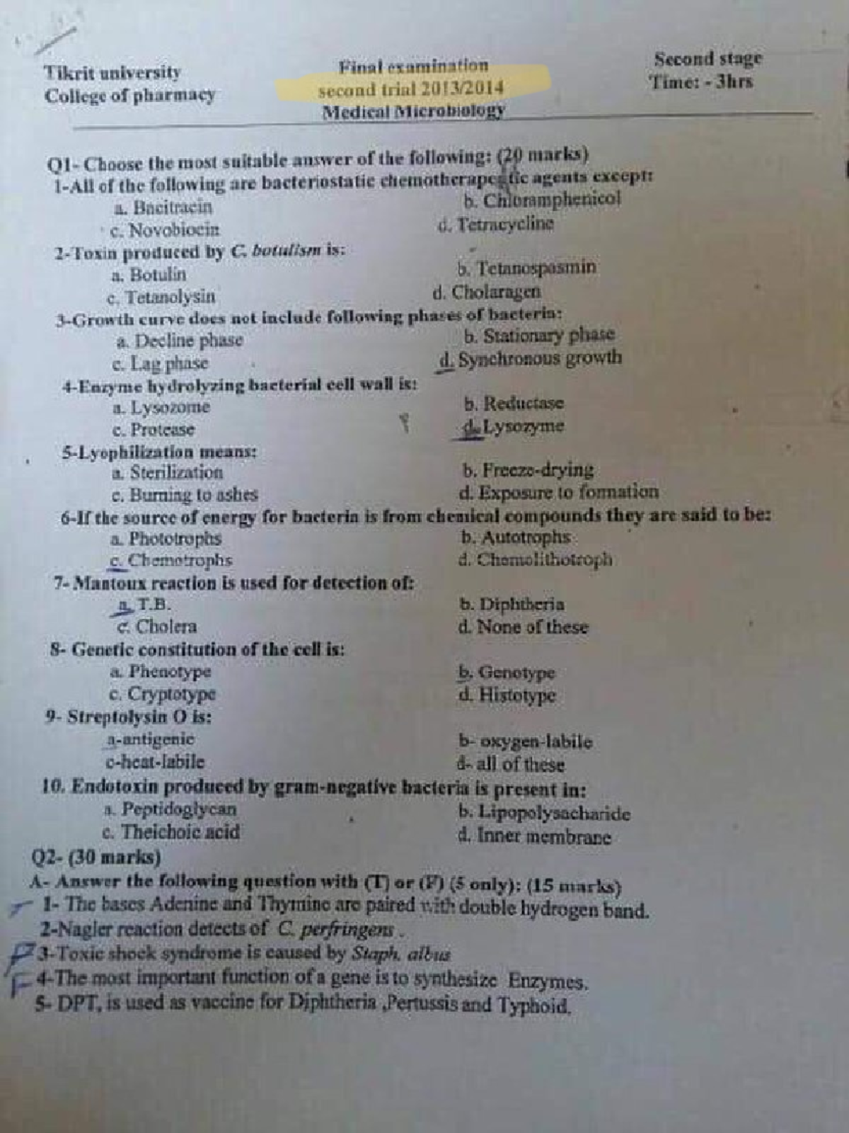 Mic biology 🦠🧬 - computer network - Studocu