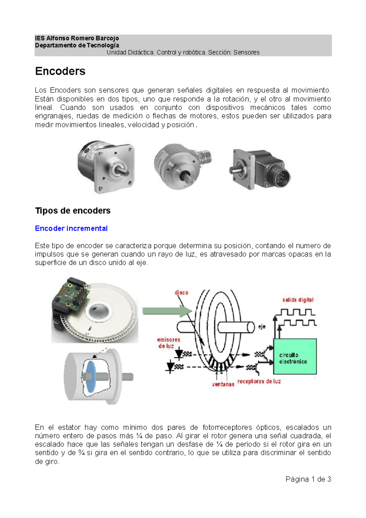 Encoder - APORTE - IES Alfonso Romero Barcojo Departamento de Unidad ...