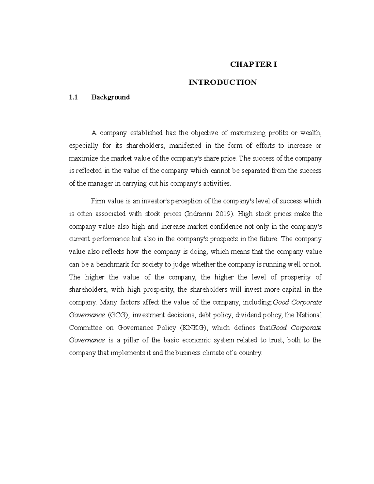 THE Influence OF THE Independent Board OF Commissioners AND Audit Committee ON Company Value IN ...
