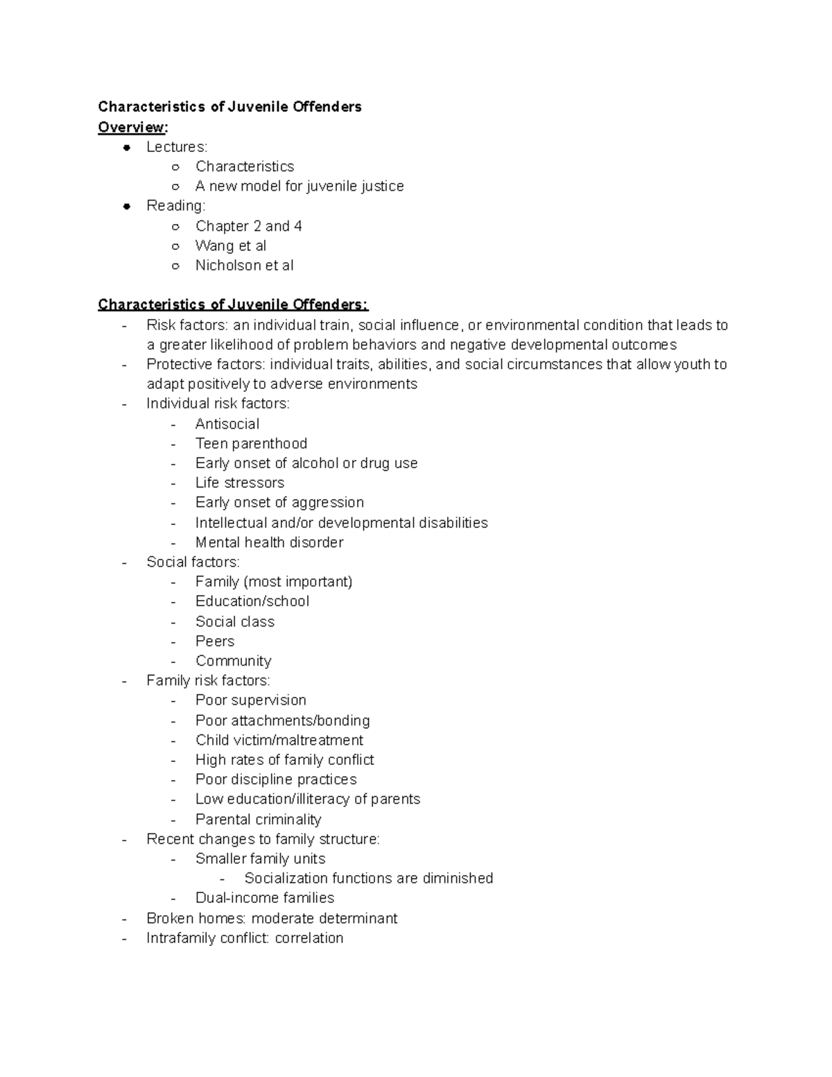 1 31 Characteristics of Juvenile Offenders - Characteristics of ...