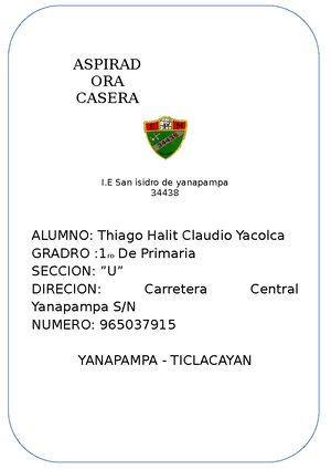 DPC4 EXP06 ACT Final - material de apoyo - 3 Desarrollo Personal y Ciudadano - Cuarto grado ...