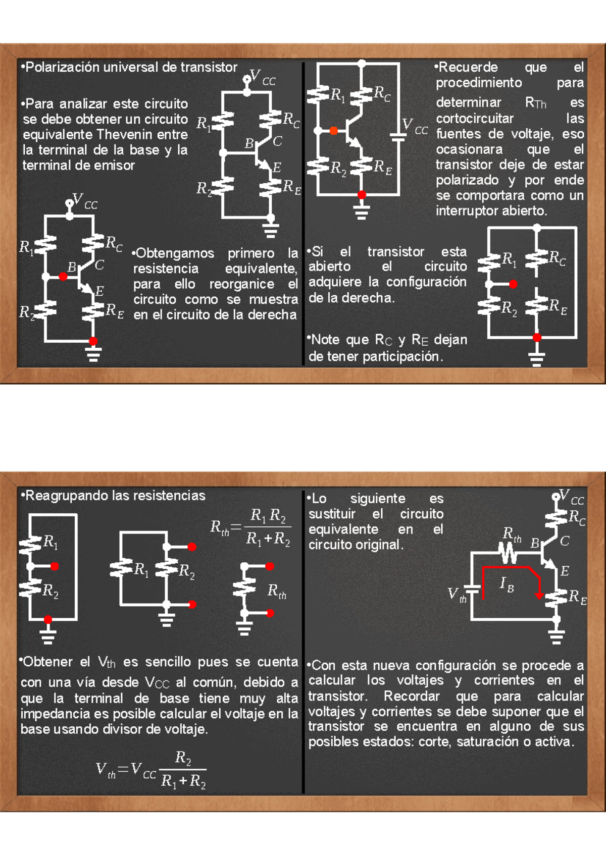 Transistor Parte 5 - tarea - Polarización universal de transistor V CC ...