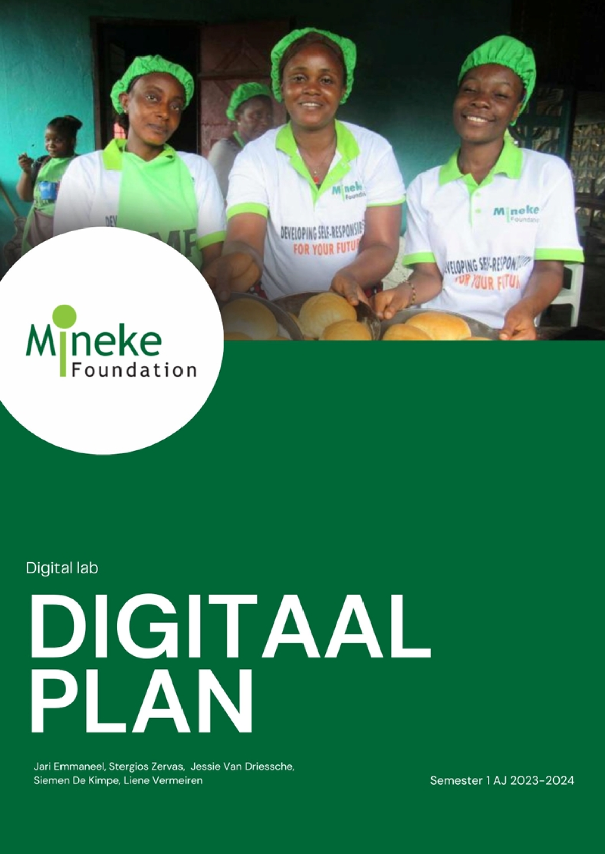 Digitaal plan Mineke - INHOUDSTAFEL 1. Business summary & USP 2 ...