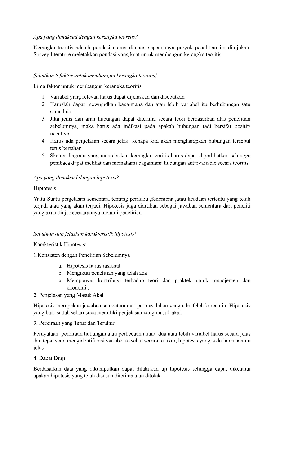 BAB 4 - Kerangka Teoritas DAN Penyusunan Hipotesis-4 - Apa yang ...